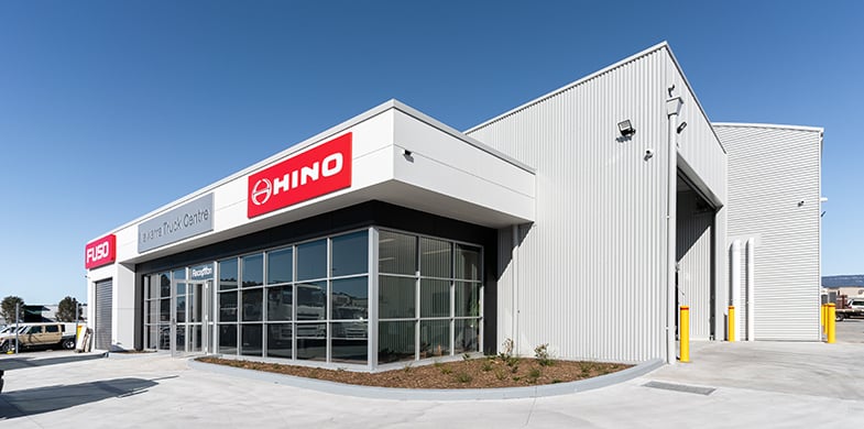 Project Complete - Illawarra Hino Service Centre - Reitsma Constructions