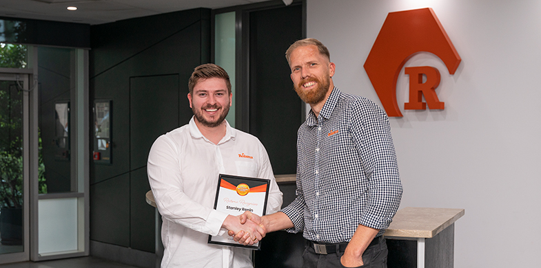 Reitsma Recognition Award - Stanley Repin - Reitsma Constructions