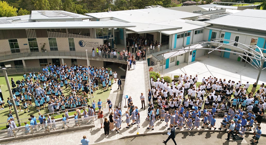 Grand opening of the new Learning Hub at Covenant Christian School ...